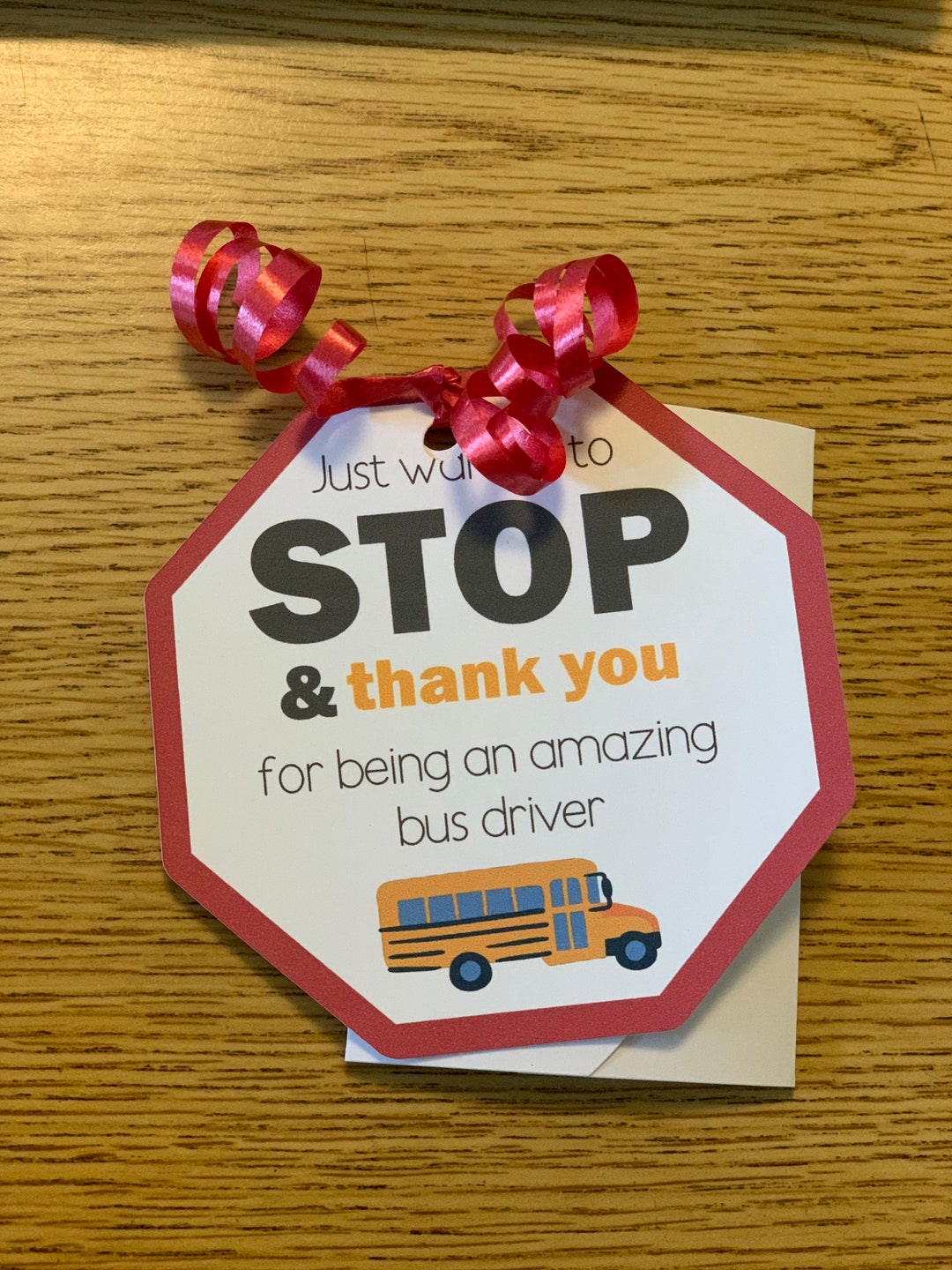 Thank You Bus Drivers - Etsy