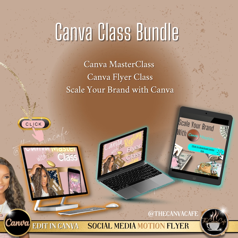 Canva Class Bundle - Etsy