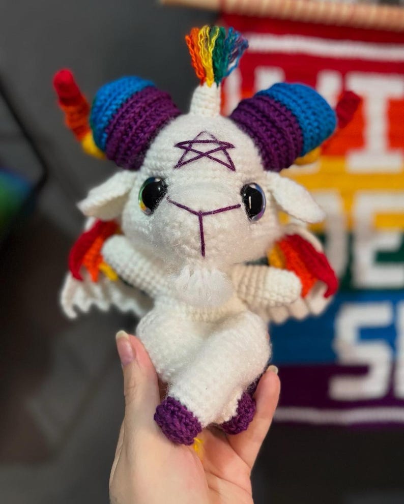 CROCHET PATTERN New Baphomet - Etsy