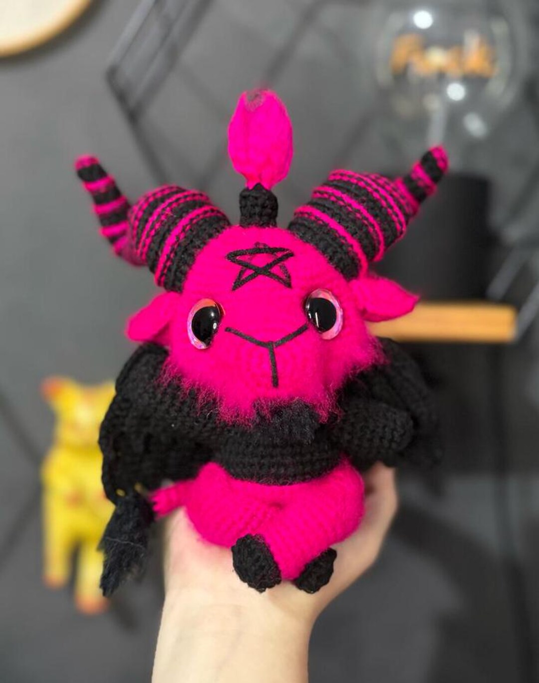 CROCHET PATTERN New Baphomet - Etsy