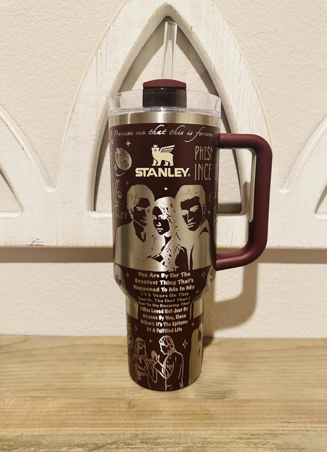 Stanley H2.0 Quencher - 40 Oz - Etched Tumbler - Laser Engraved - TVD ...