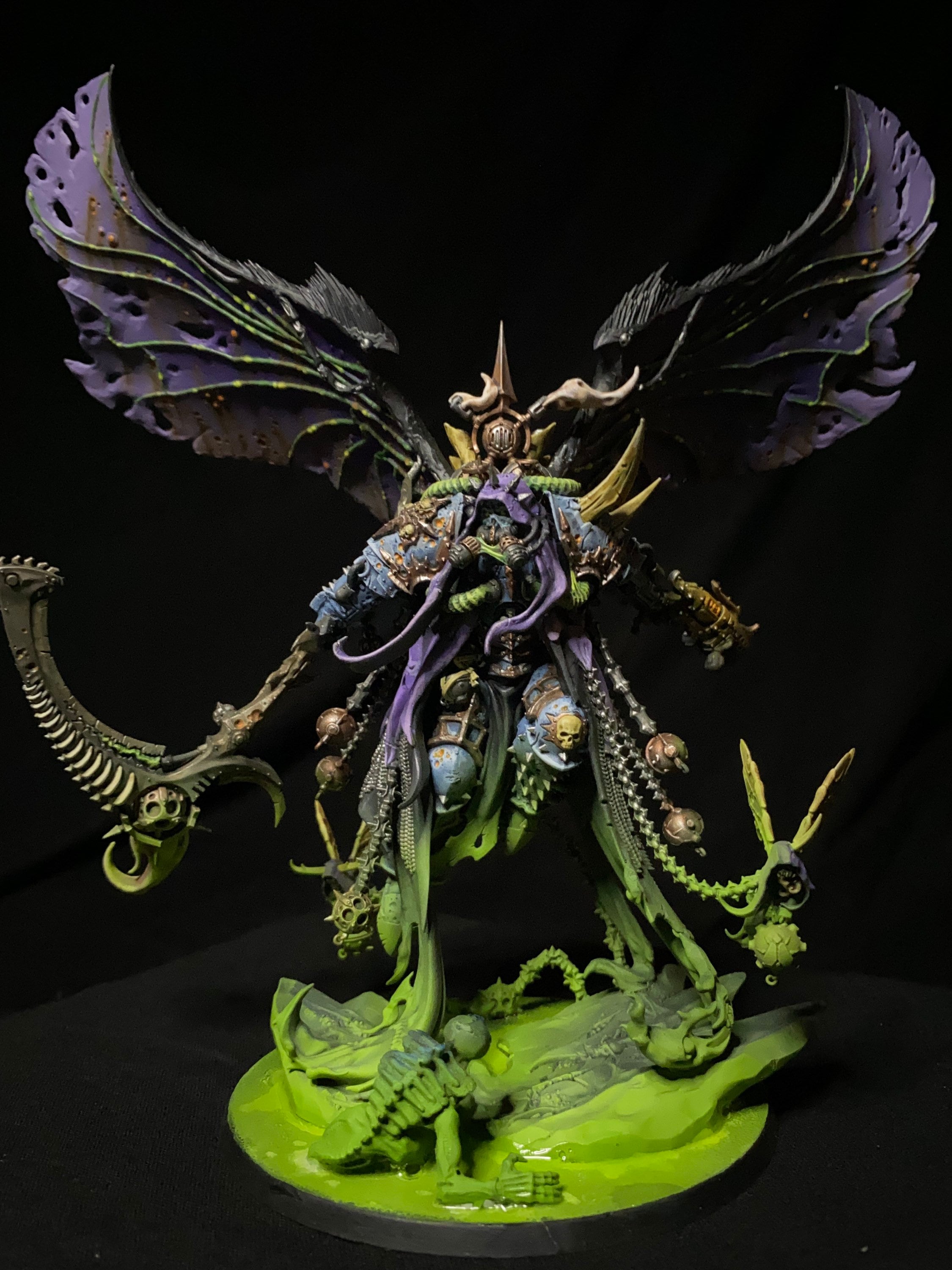 Mortarion, Daemon Primarch of Nurgle Warhammer 40k Miniature Hand ...