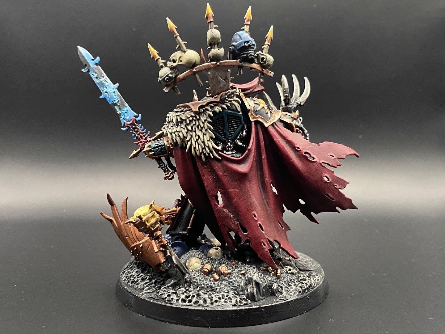 Abaddon the Despoiler Warhammer 40k Miniature Hand Painted Commission ...