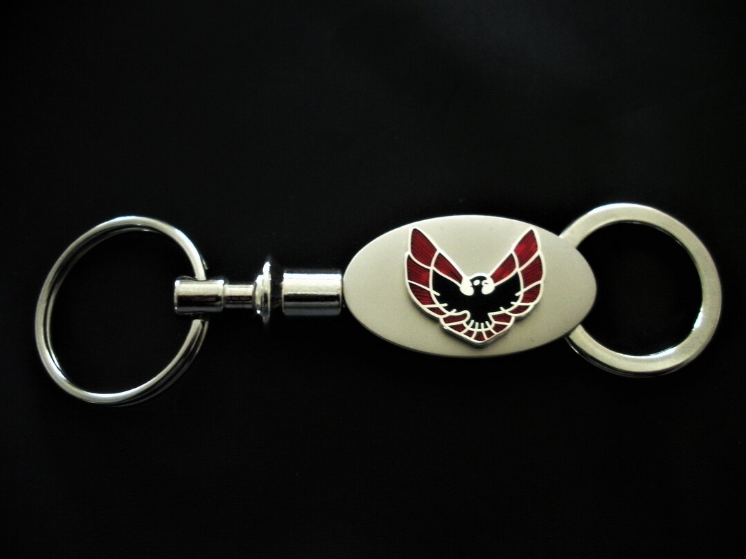 Pontiac Trans Am/firebird Brushed Silver Valet Keyring-free Engraving ...