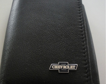 Chevrolet Bowtie Wallet/ Black Chevy Bifold Wallet - Etsy