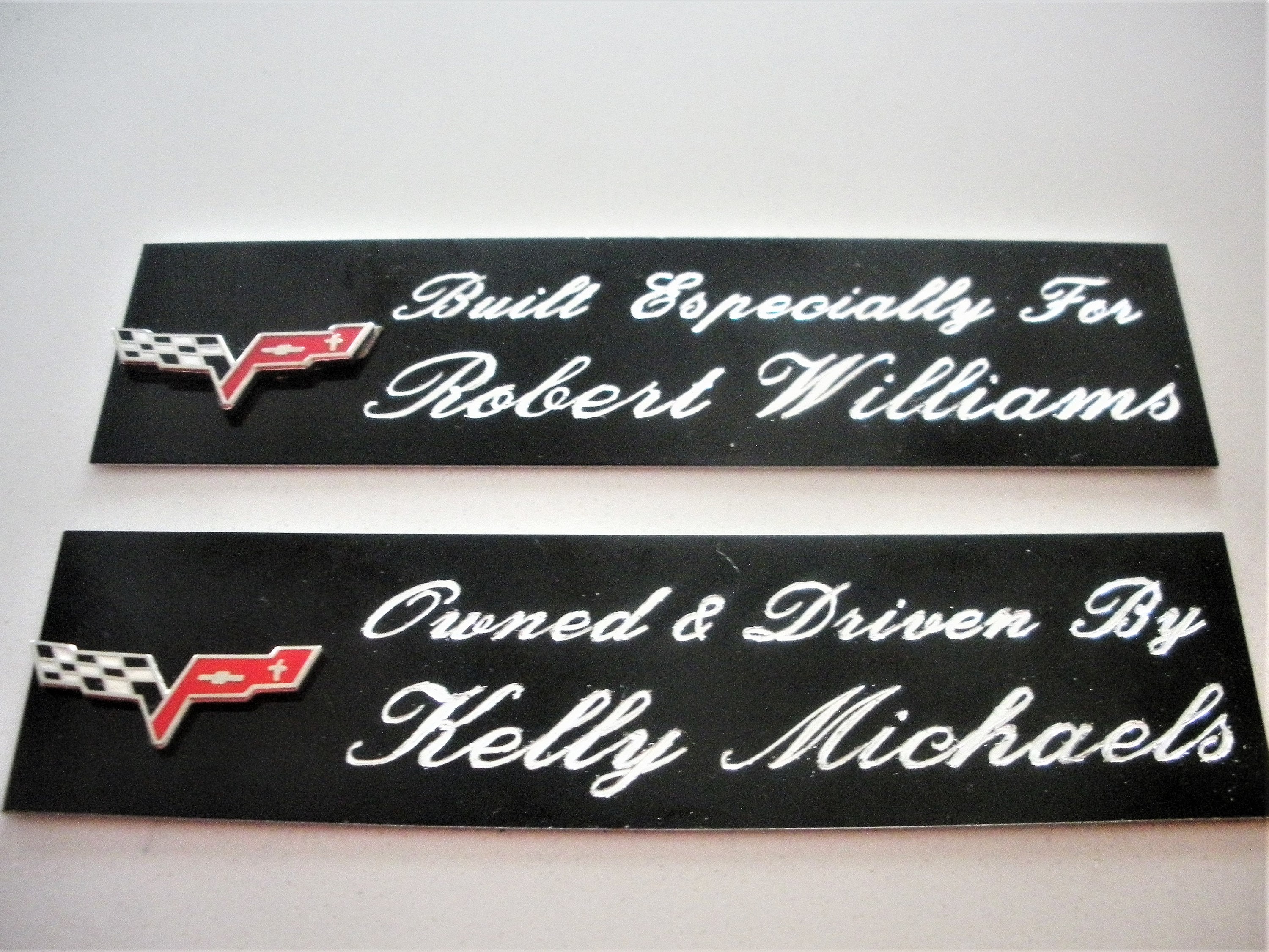 Corvette C6 Automotive Personalized Custom Engraved Nameplate - Etsy