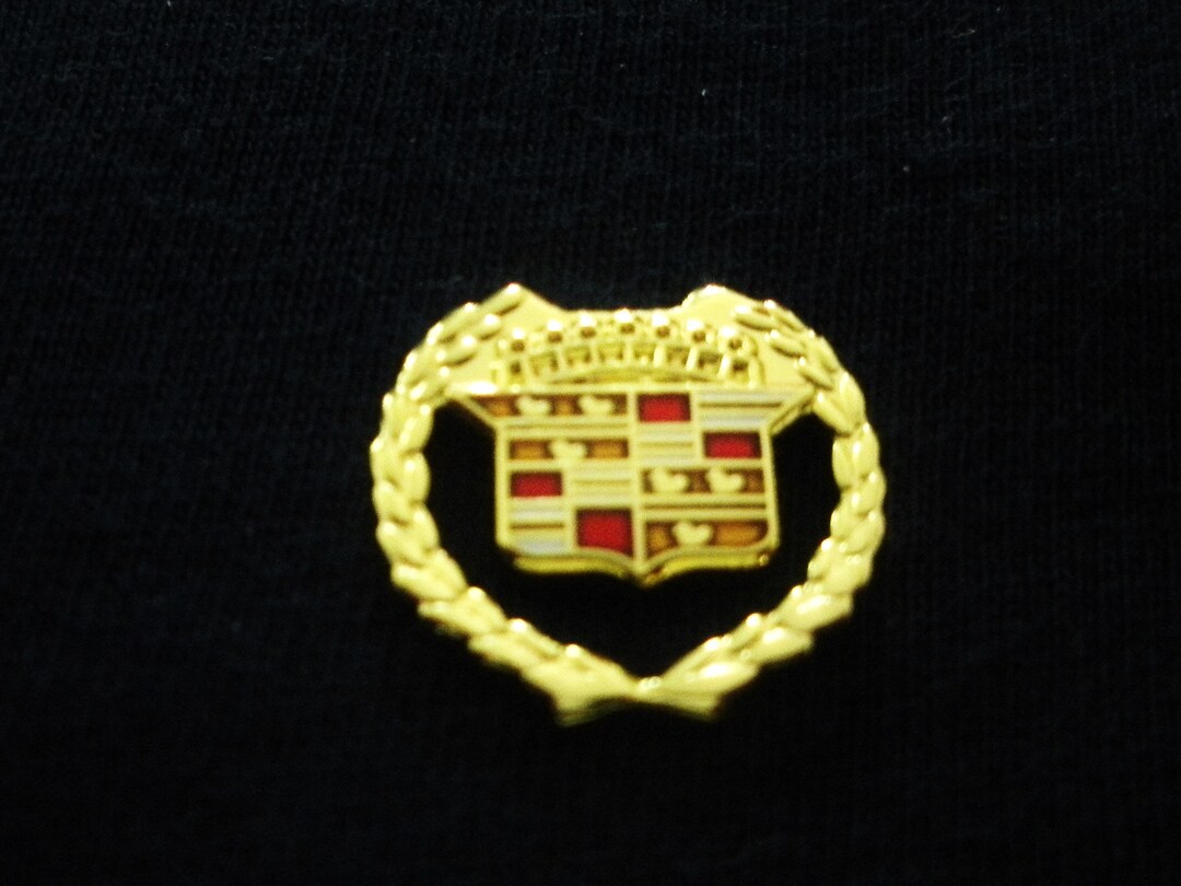 Licensed Cadillac Logo Hat Pin Lapel Pin Enamel Pin - Etsy