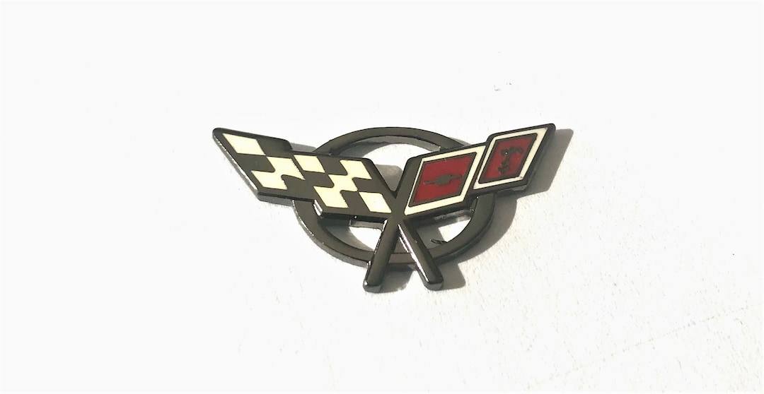 Vintage Corvette C51997-20040 Logo Lapel Pin, Enamel Pin, Pinback, Hat ...