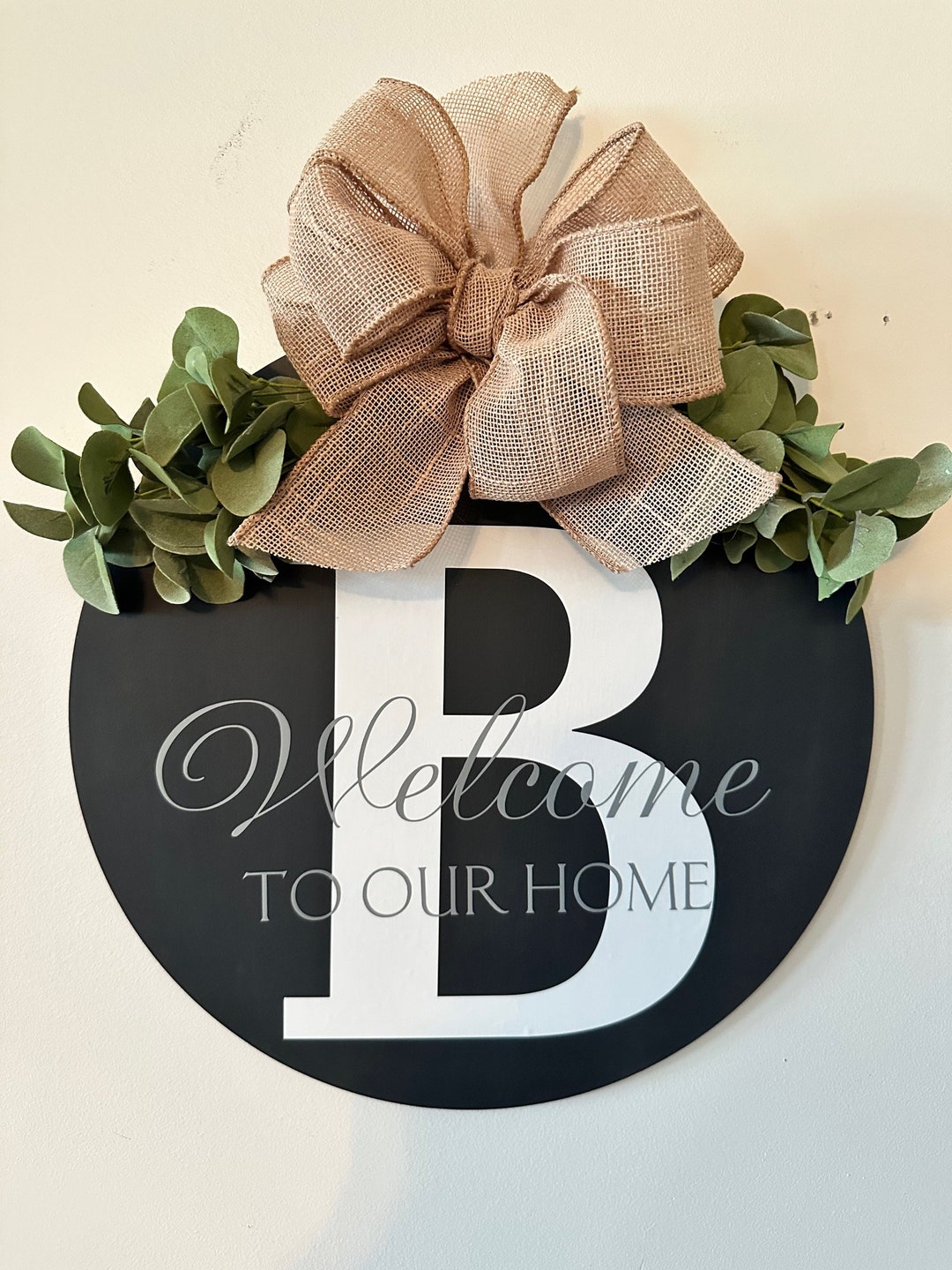 Custom 14 Round Farmhouse Sign - Etsy