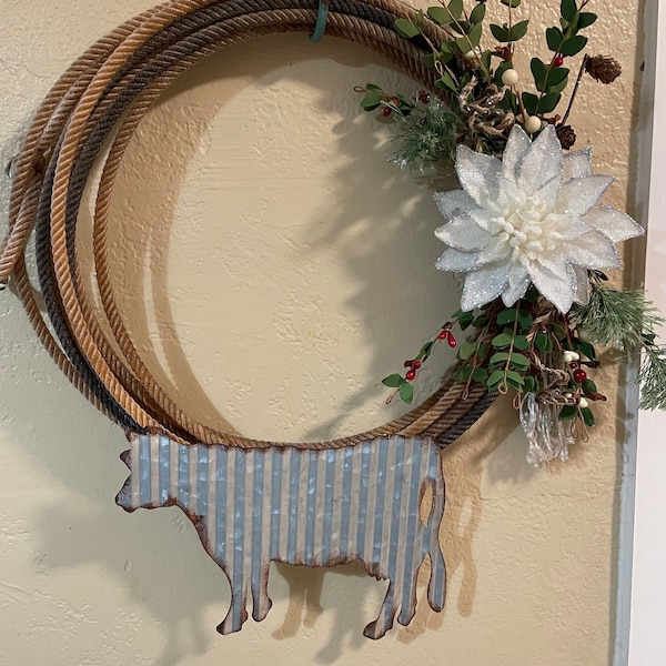 Lariat Rope Wreath - Etsy