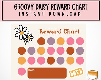 Daisy Reward Chart - Etsy UK