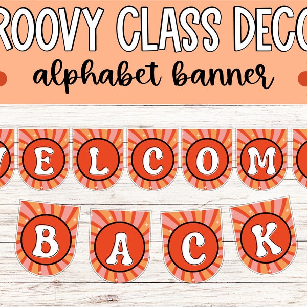 Alphabet Classroom Banner - Etsy