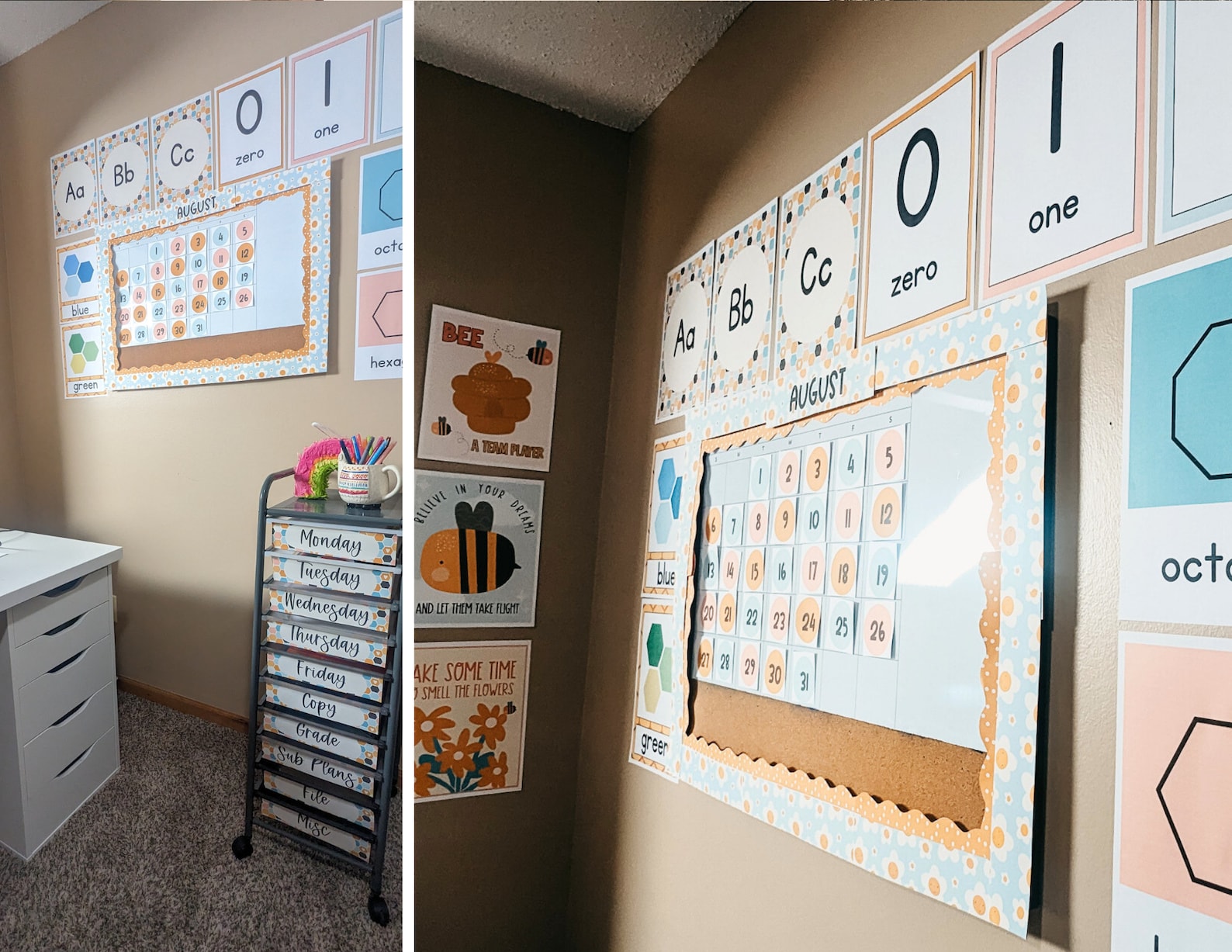 Bumble Bee Classroom Decor Kit: Printable Digital Download for Teachers ...