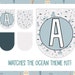 DIY Alphabet Banner for Classroom or Homeschool Decor Ocean Theme - Etsy