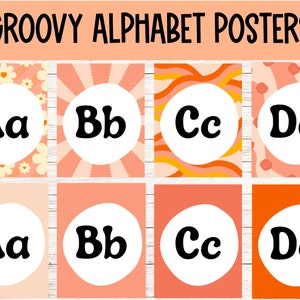 Retro Groovy Classroom Decor Bundle for Bulletin Board, Teacher ...
