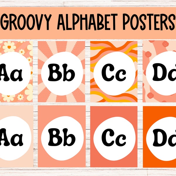 Classroom Posters Alphabet - Etsy