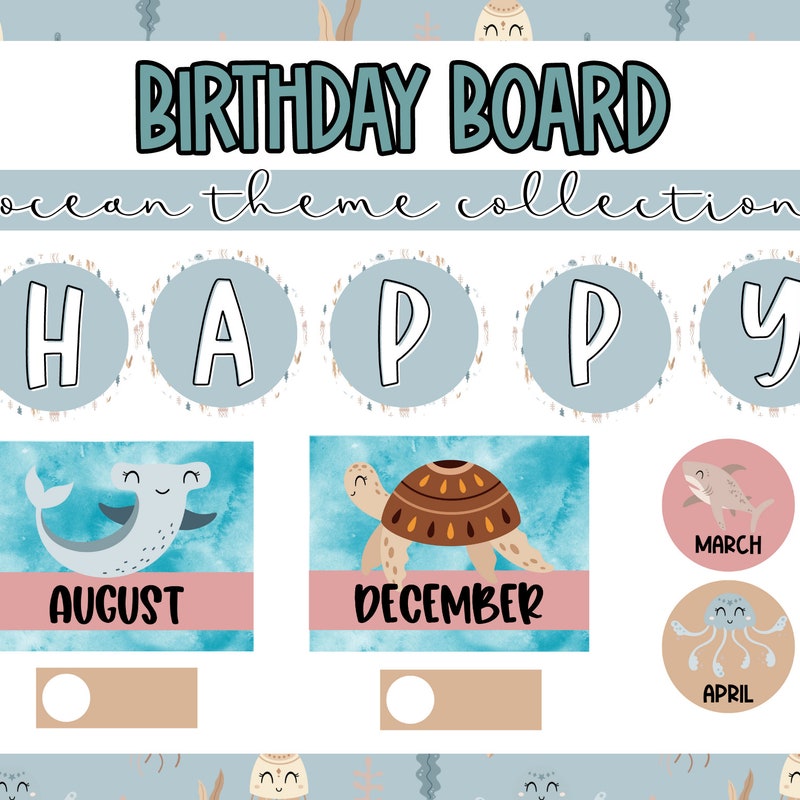 Ocean Theme Birthday - Etsy