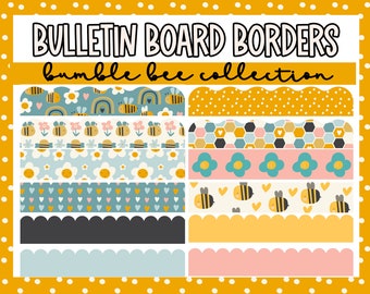BEE Borders for Bulletin Board - Etsy