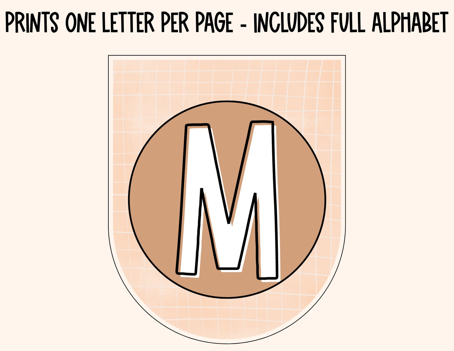 Alphabet Banner DIY Printable BOHO Collection for Classroom or ...