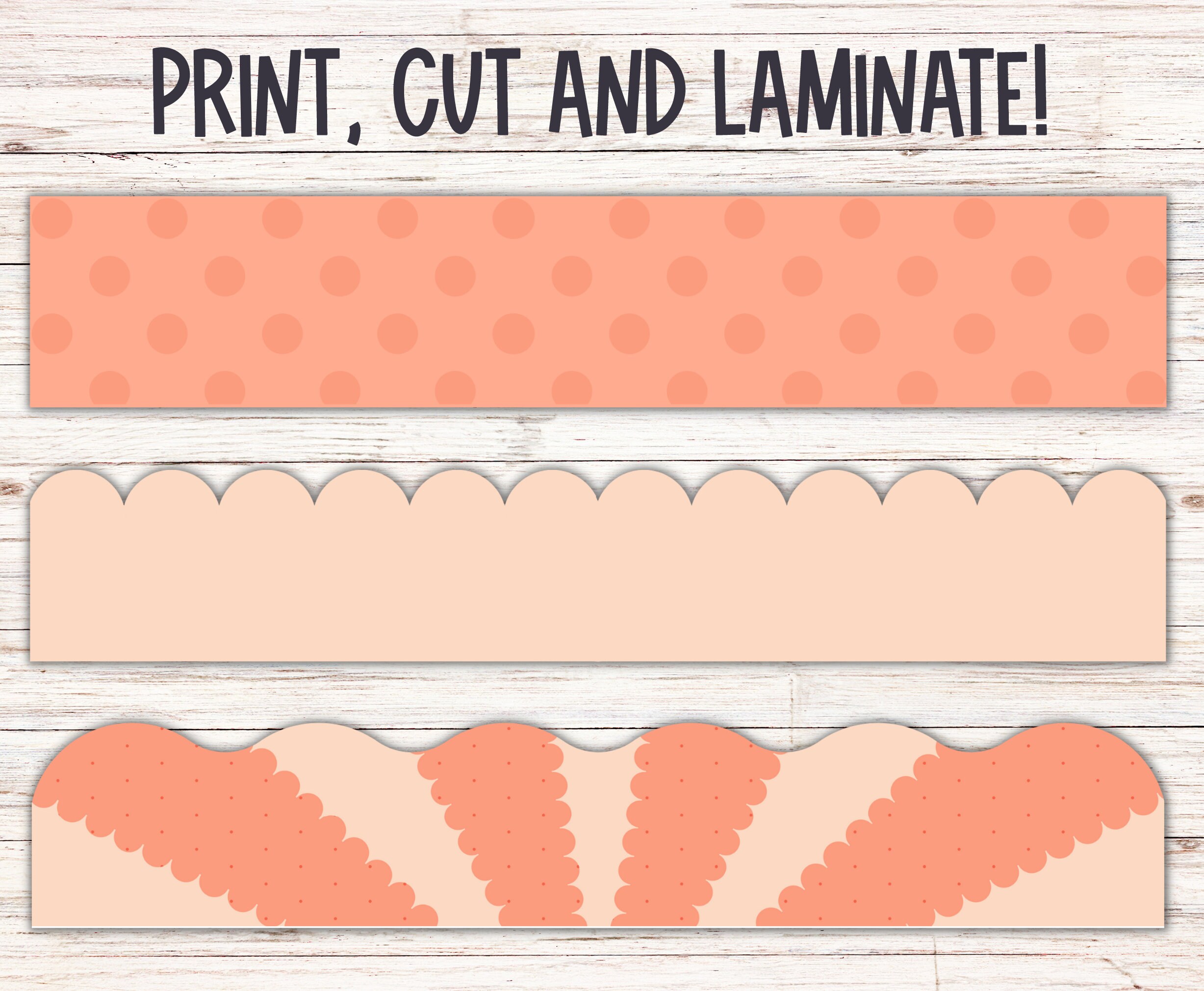 Classroom Bulletin Borders Kit Groovy Collection - Printable Homeschool ...