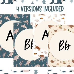 Alphabet Posters for Classroom Decor - Ocean Theme - Etsy
