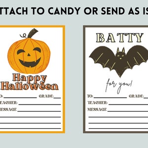 Halloween Boo Gram Candy Gram Fundraiser for PTO/PTA School Event ...