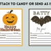 Halloween Boo Gram Candy Gram Fundraiser for PTO/PTA School Event ...