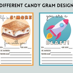 Candy Gram Fundraiser Kindness and Friendship for PTO/PTA School Event ...