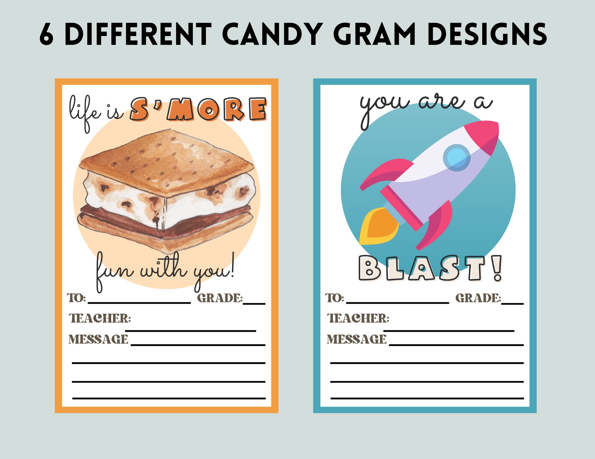 Candy Gram Fundraiser Kindness and Friendship for PTO/PTA School Event ...