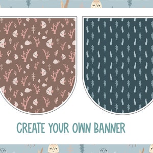 DIY Alphabet Banner for Classroom or Homeschool Decor Ocean Theme - Etsy