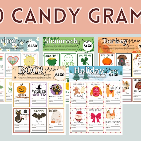 Candy Gram Ideas - Etsy