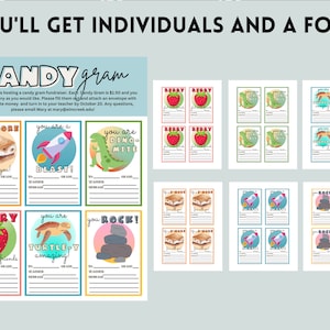 Candy Gram Fundraiser Kindness and Friendship for PTO/PTA School Event ...