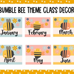 Birthday Board DIY Bumble Bee Decor Kit for Teacher Classroom - Etsy