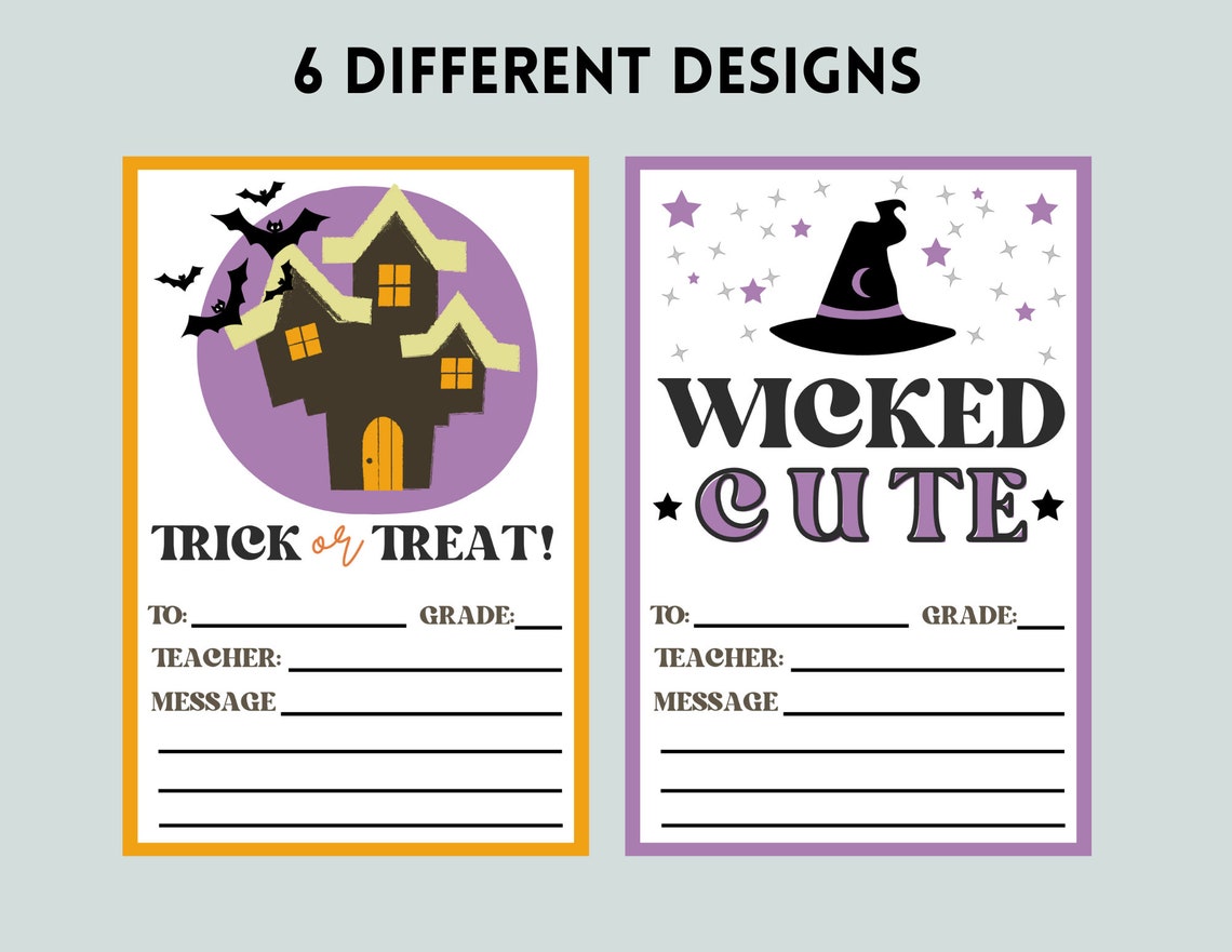 Halloween Boo Gram Candy Gram Fundraiser for PTO/PTA School Event ...