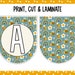 Bumble Bee Alphabet Banner Kity DIY for Teacher and Classroom - Etsy