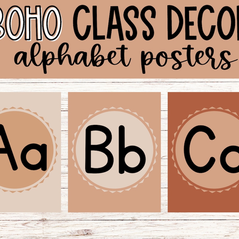 Abc Poster - Etsy