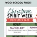Autum and Fall School Spirit Week Schedule Fall Flyer Fundraiser for ...