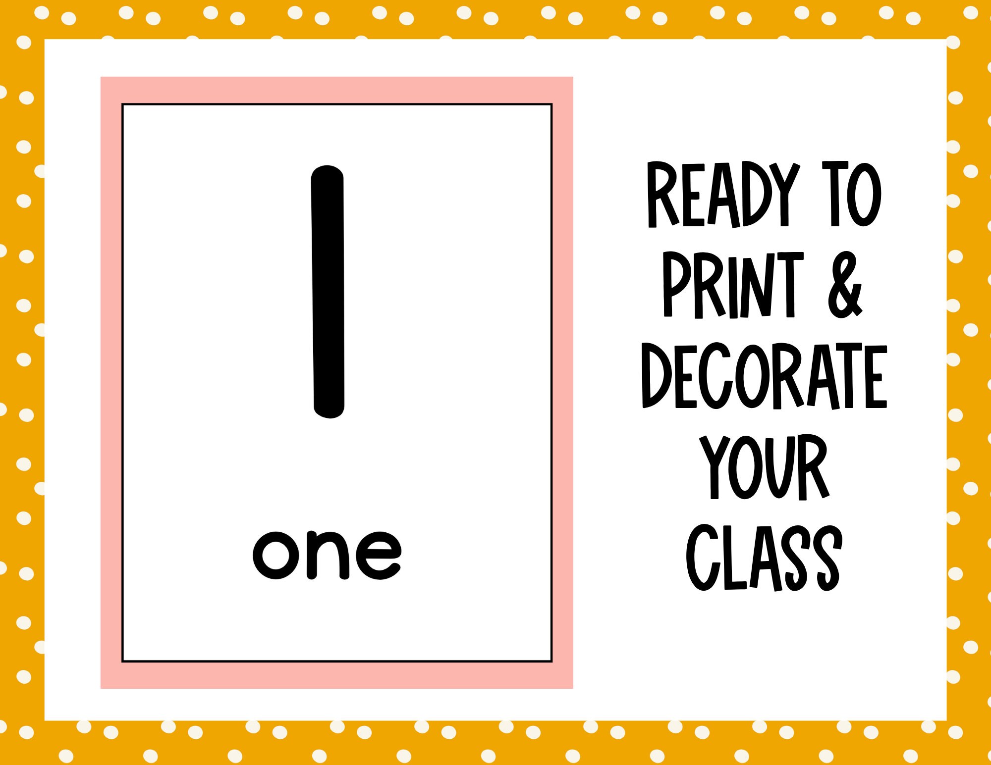 Numbers Posters 0-20 Bumble Bee Decor Kit for Teacher Classroom - Etsy