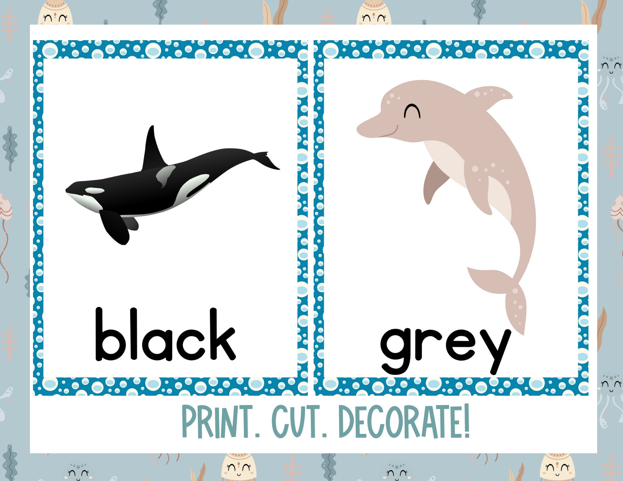 Color Posters for Elementary School Classroom Educational - Etsy