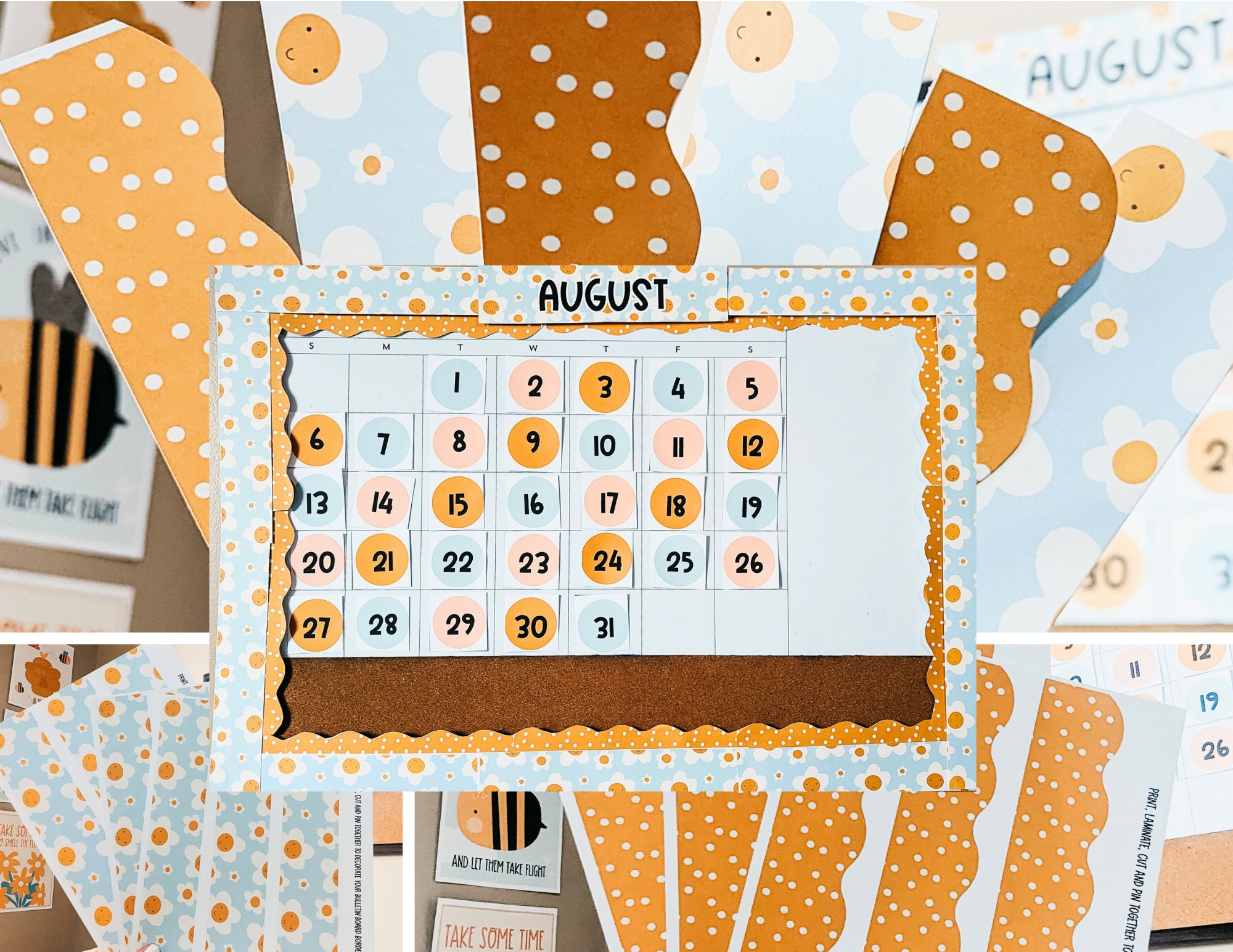 Bumble Bee Classroom Decor Kit: Printable Digital Download for Teachers ...