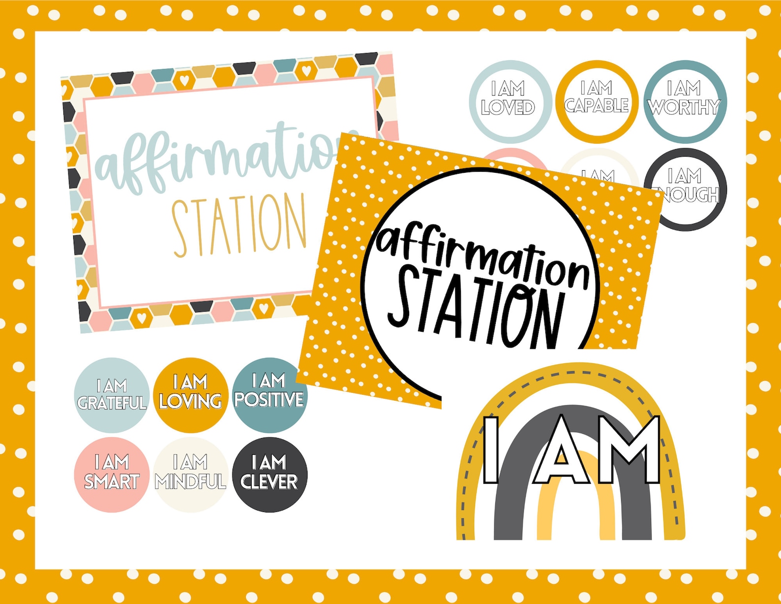 Bumble Bee Theme Class Decor Bundle Kit for Teachers - Etsy