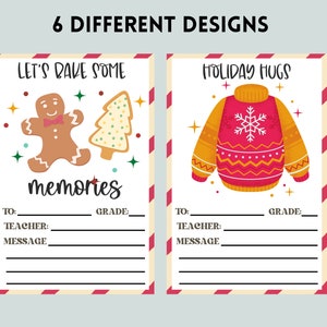 Candy Gram for Christmas Fundraiser for PTO/PTA School Event | Editable ...