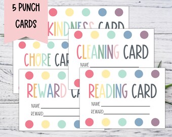 Reward Card - Etsy