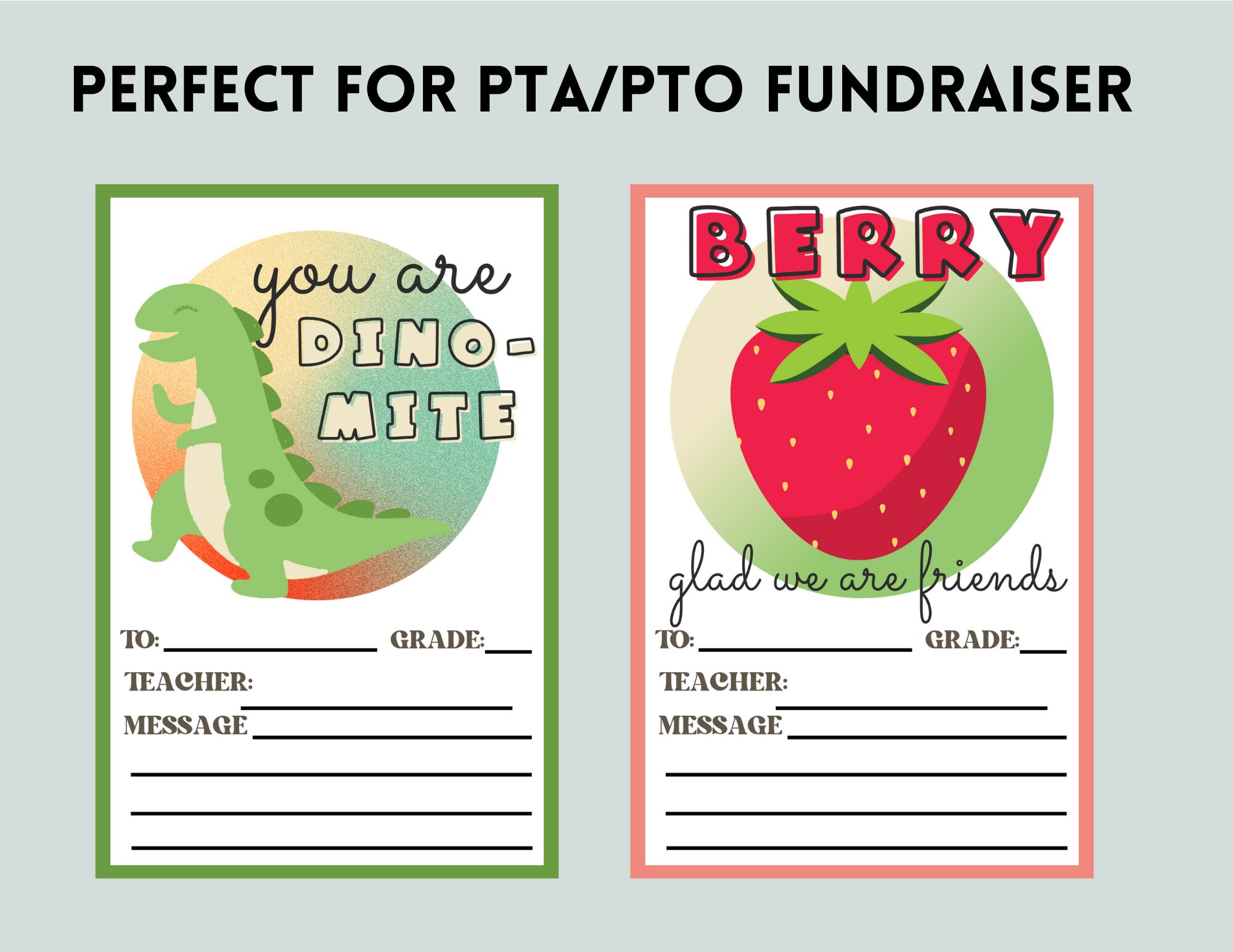 Candy Gram Fundraiser Kindness and Friendship for PTO/PTA School Event ...