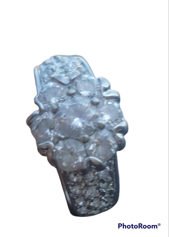 Vintage RSC Sterling Silver .925 Cubic Zirconium 1.5 Karat - Etsy