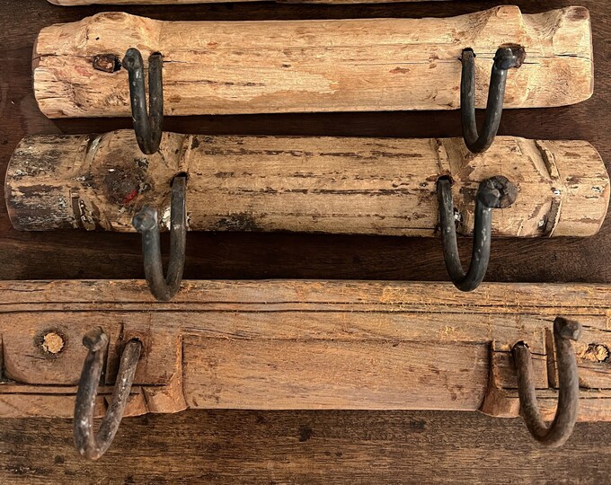 Vintage Carved Wood Coat Rack, Vintage Coat Hanger - Etsy