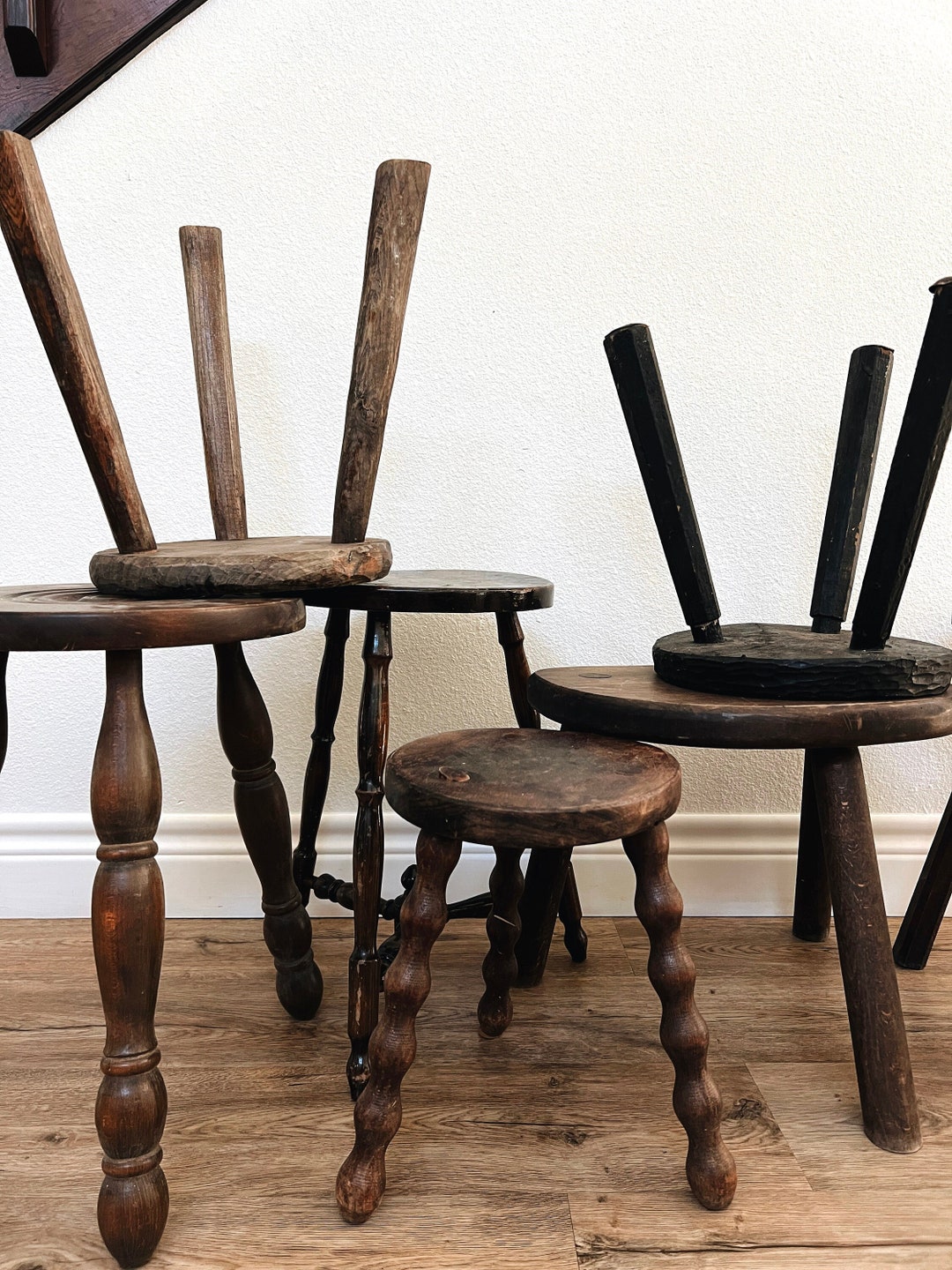 Vintage French Stool, European Stool, Plant Stand, Side Table - Etsy