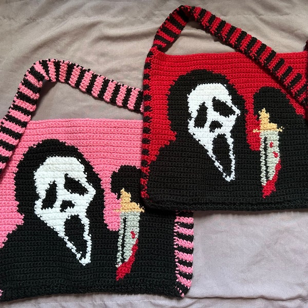 Ghostface Crochet Pattern - Etsy