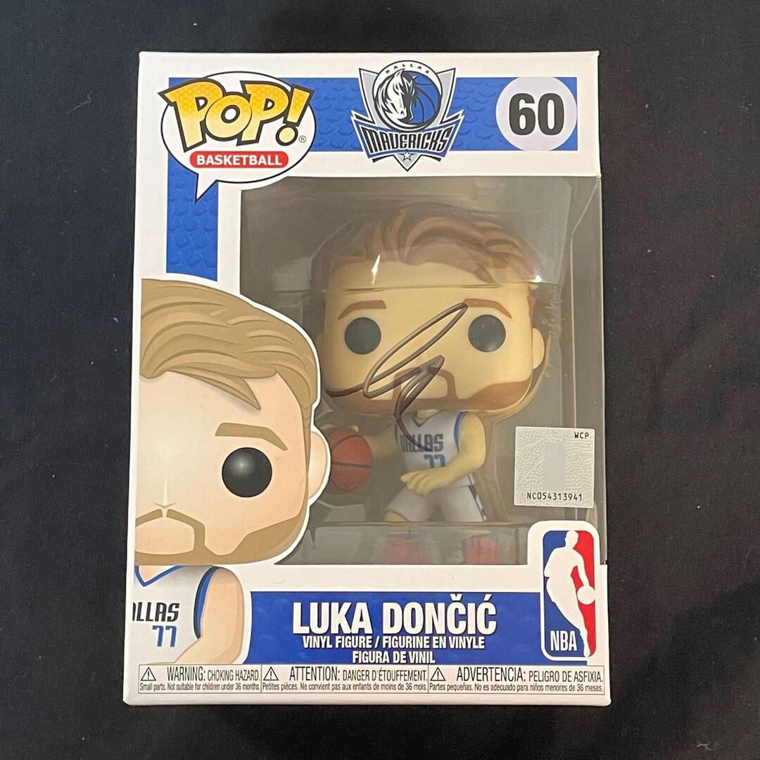 Luka Doncic Signed Funko Pop Psa/dna Dallas Mavericks Autographed - Etsy