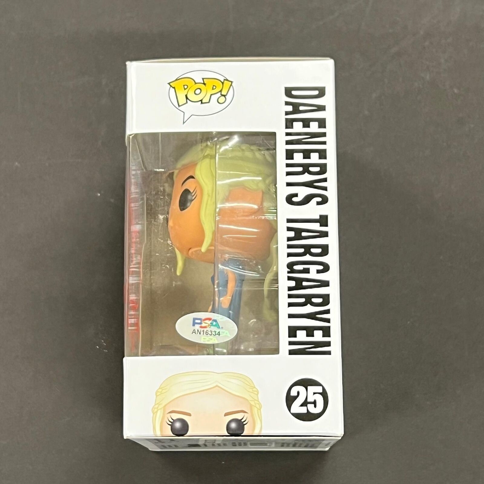 Emilia Clarke Signed Daenerys Targaryen 25 Funko Pop Psa/dna - Etsy